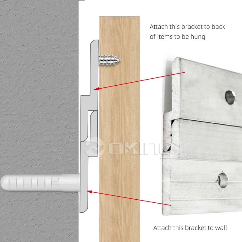Wholesale AZWP-06 Z-type Wood Veneer Panel Hanger Wall Panel Integrated ...